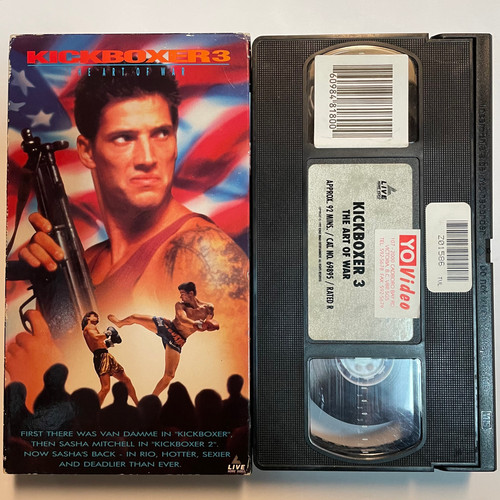 KICKBOXER 3 - VHS Tape | CAVITY CuriosityShop