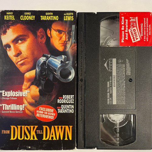 FROM DUSK TILL DAWN - VHS Tape | CAVITY CuriosityShop