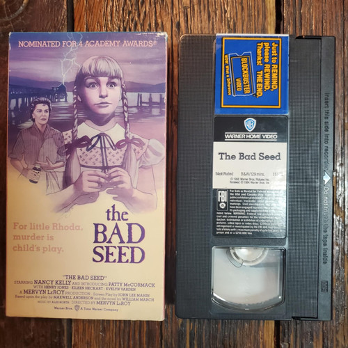 THE BAD SEED - VHS Tape | CAVITY CuriosityShop