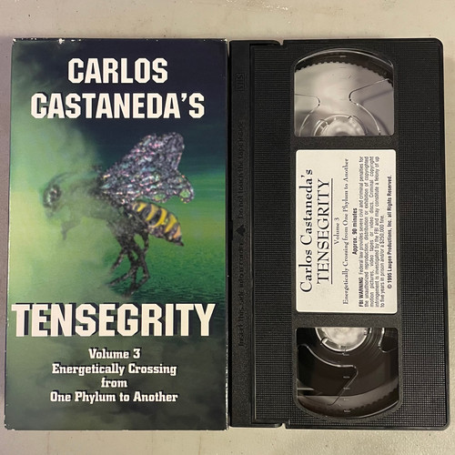 Carlos Castaneda’s TENSEGRITY - VHS Tape | CAVITY CuriosityShop