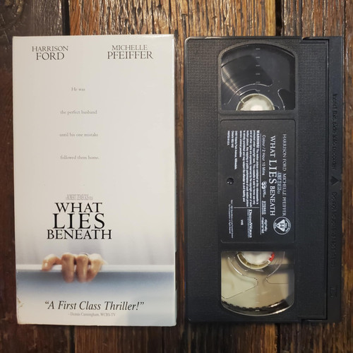 WHAT LIES BENEATH - VHS Tape | CAVITY CuriosityShop