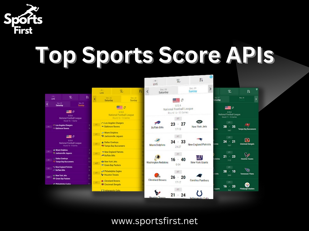 Top 5 Sports Score APIs
