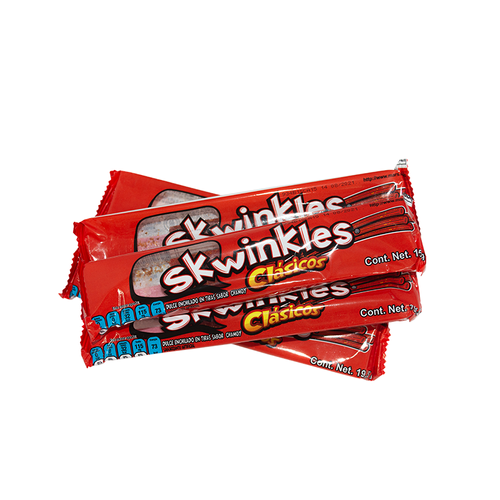 Skwinkles Clasico Chamoy 12 Pzas | Candy Rico