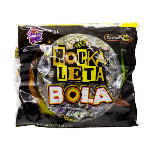 Rocka Leta Bola 20 Pzas | Candy Rico
