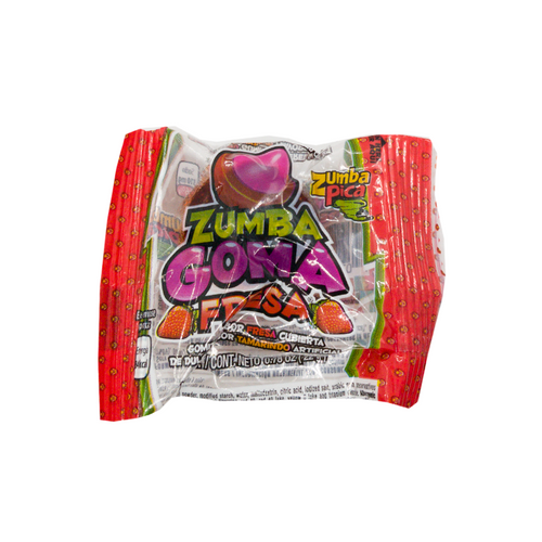 Zumba Goma Fresa 20 Pzas | Candy Rico