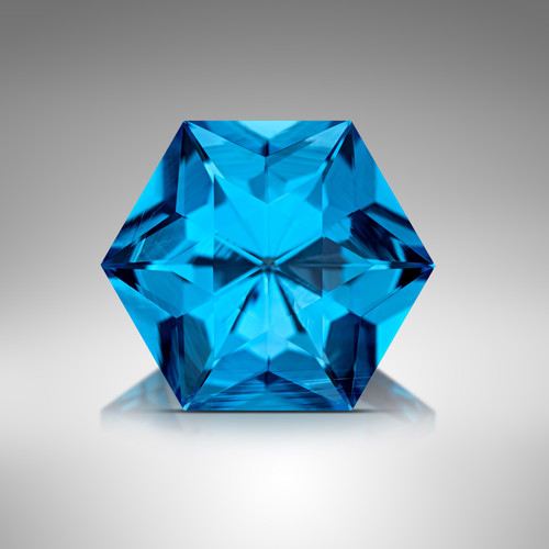 6.6.ct Swiss Blue Topaz (Brazil) | BD Drummond
