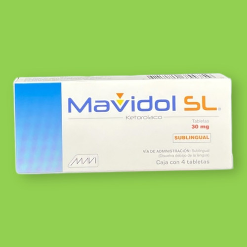 MAVIDOL SL 30MG C/4TAB | Farmacia Kuali