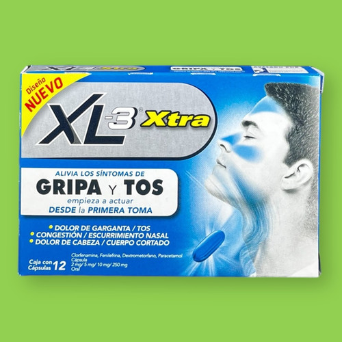 XL-3 XTRA C/12CAP | Farmacia Kuali