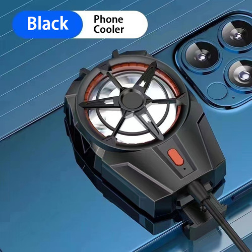 Phone Cooler For Gaming; Universal Phone Cooling Fan With Two Cooling ...