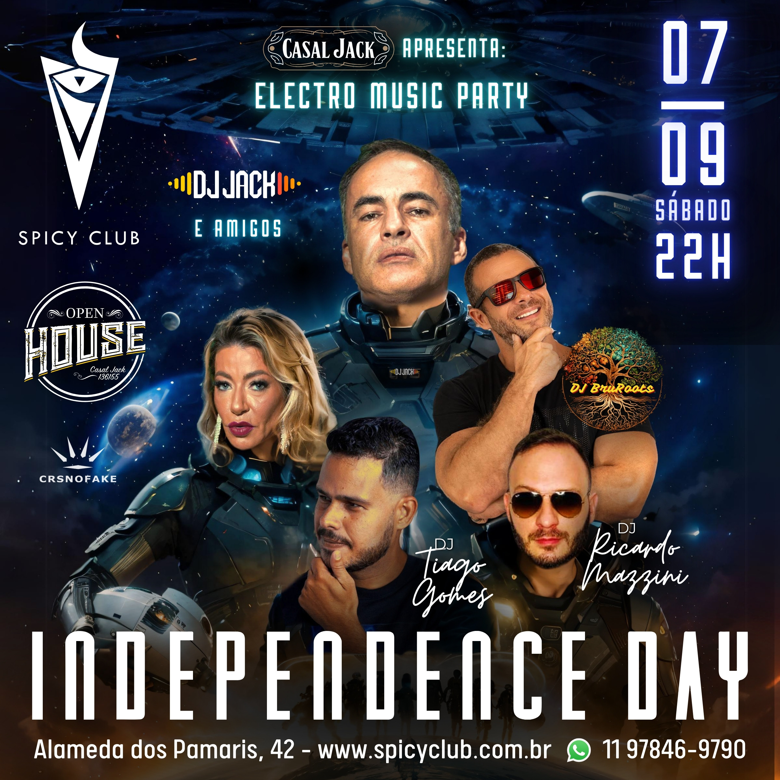Open House • Independence Day | Spicy Club
