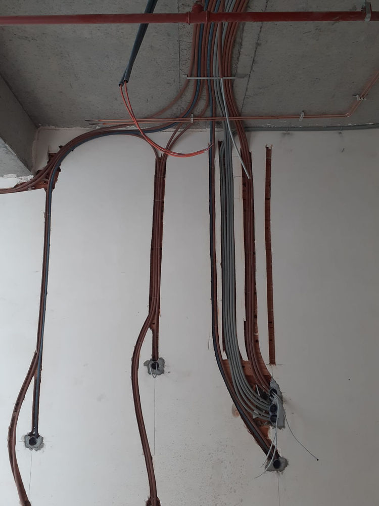 Installation of Electrical Pipes