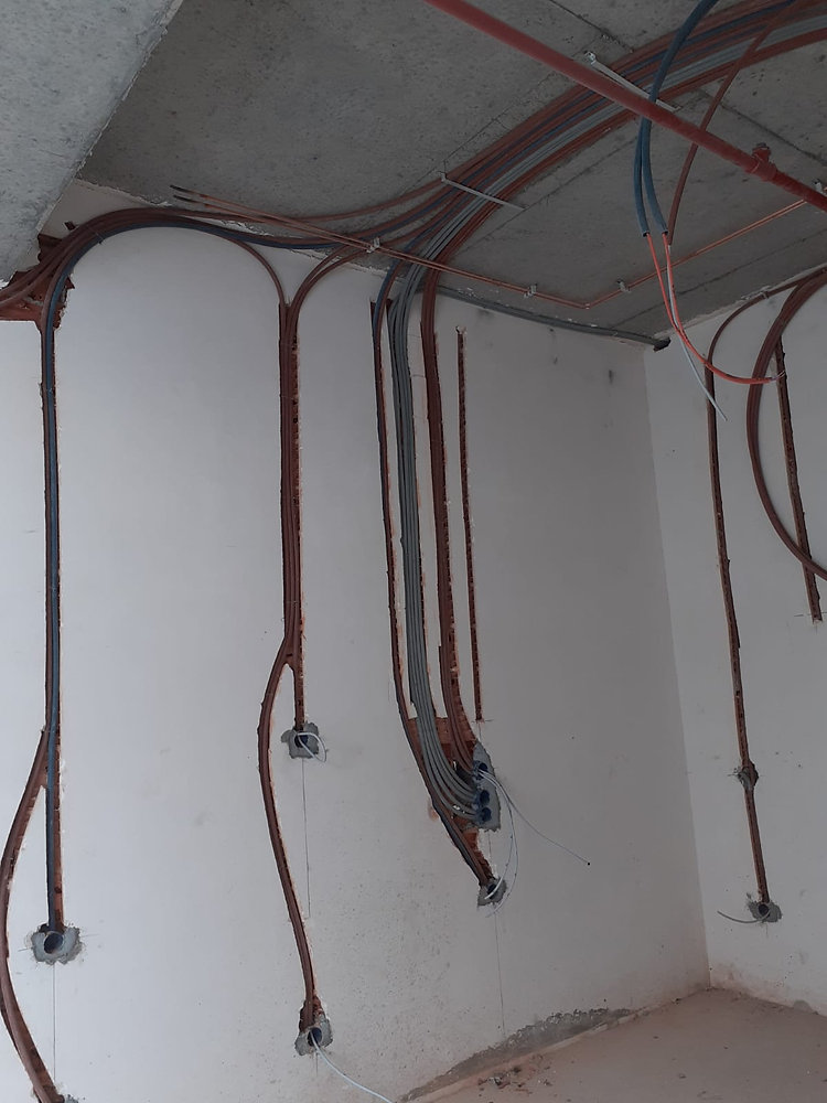 Installation of Electrical Pipes