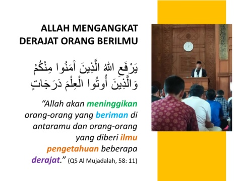 Pentingnya Berilmu!
