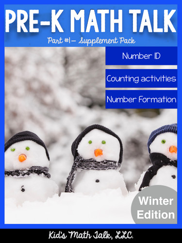 Pre-K Math Talk - Winter Edition | kidsmathtalk