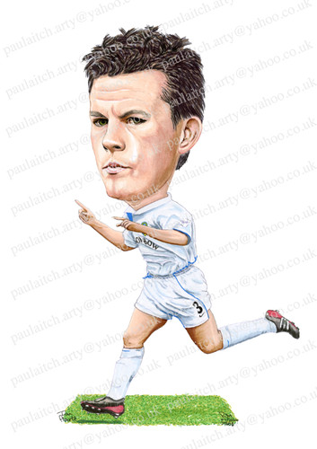 Ian Harte - Leeds United | paul-aitch-art