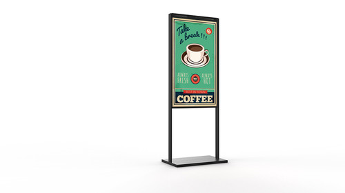 49″ Digital Window Display Freestanding Double Sided | Windsor Displays New