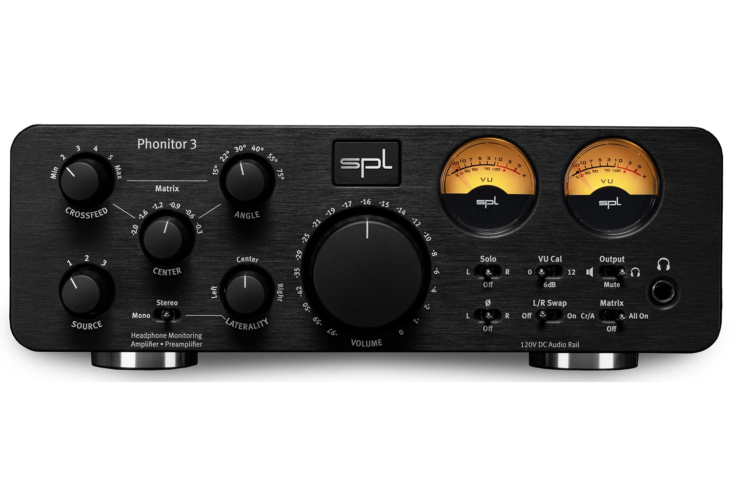SPL Phonitor 3 DAC, Headphone Amp, and Monitoring Controller | Red Beard Pro Audio