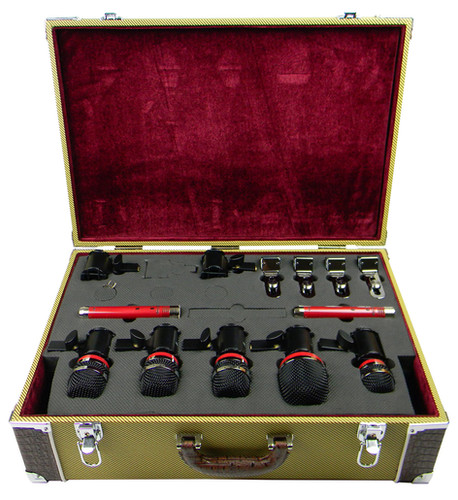 Avantone Pro CDMK-7 7 Mic Drum Microphone Kit | Red Beard Pro Audio