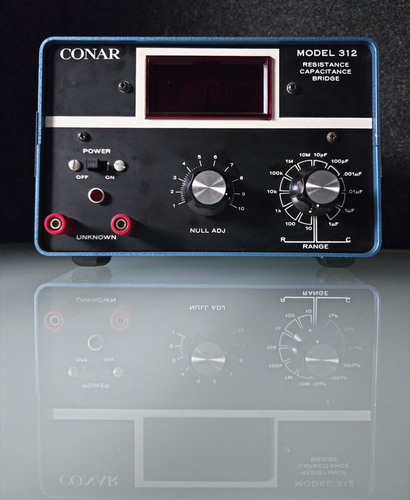 Conar Resistance Capacitance Bridge Model 312 | Red Beard Pro Audio