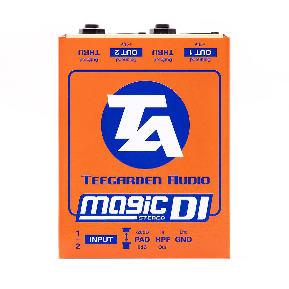 Direct Input Boxes | Red Beard Pro Audio