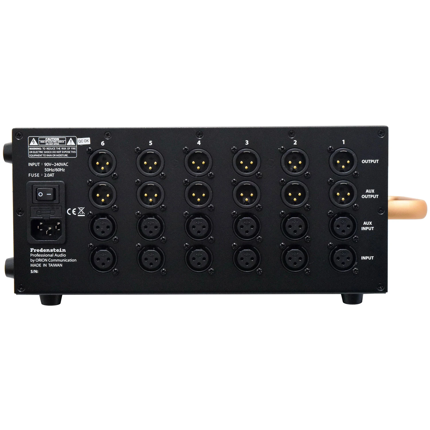 Fredenstein Bento 6DS Digital Controlled Lunchbox | Red Beard Pro Audio