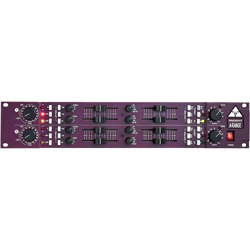 Trident A-Range Dual-Channel Microphone Preamp/EQ | Red Beard Pro Audio