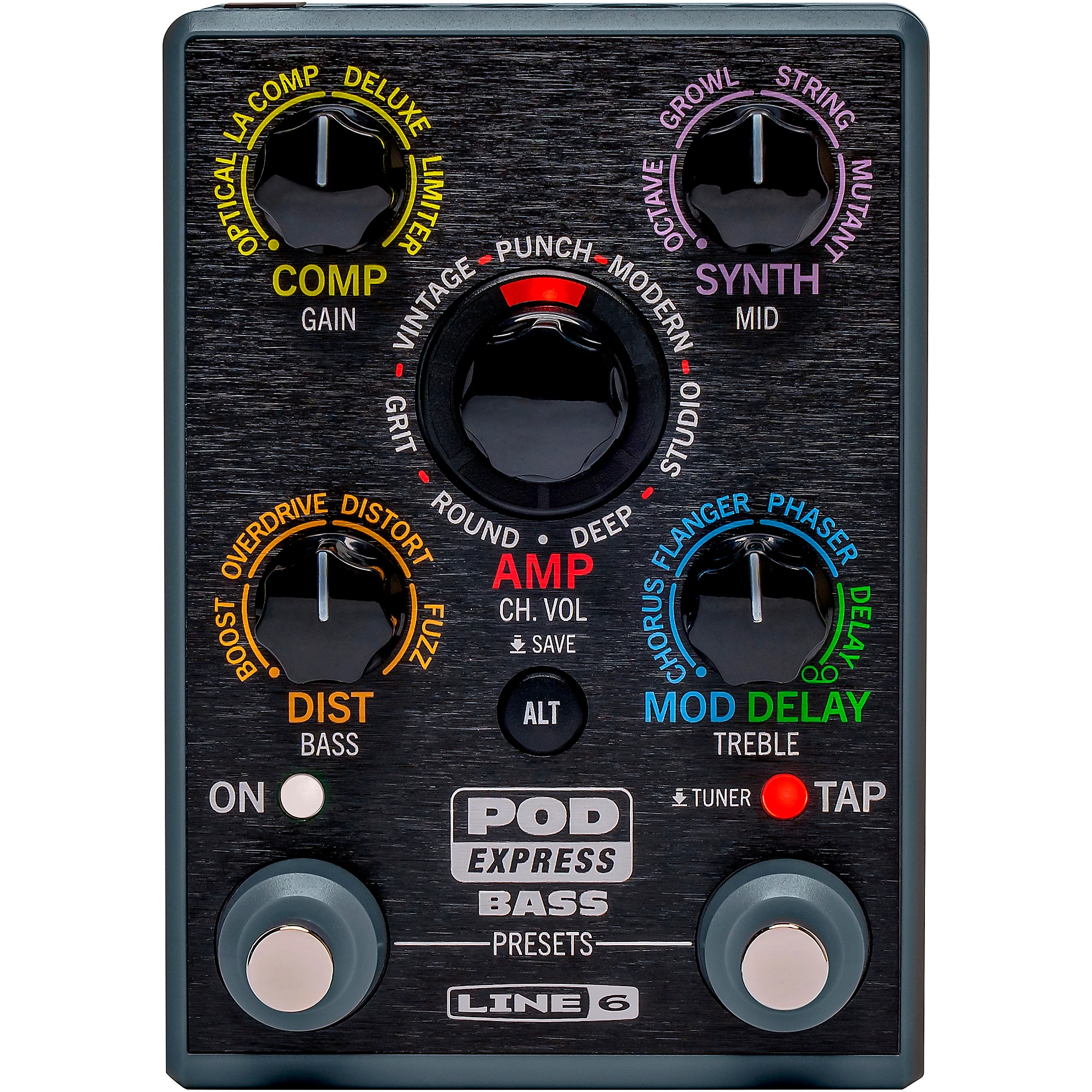 Line 6 POD Express Bass Effects Processor | Red Beard Pro Audio