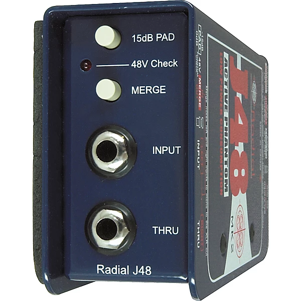 Radial Engineering J48 Phantom Powered Active Direct Box | Red Beard Pro Audio