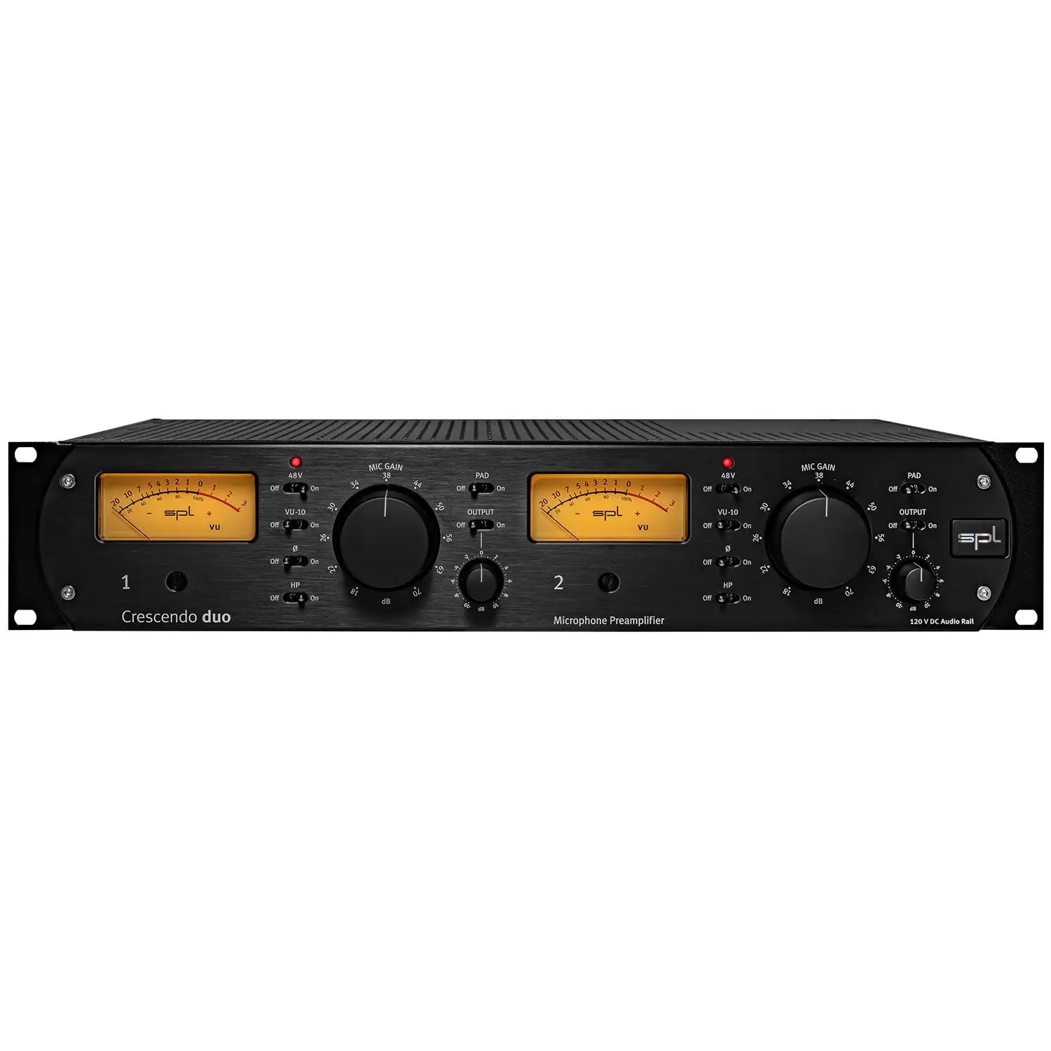 SPL Crescendo Duo 2-Channel Microphone Preamplifier | Red Beard Pro Audio