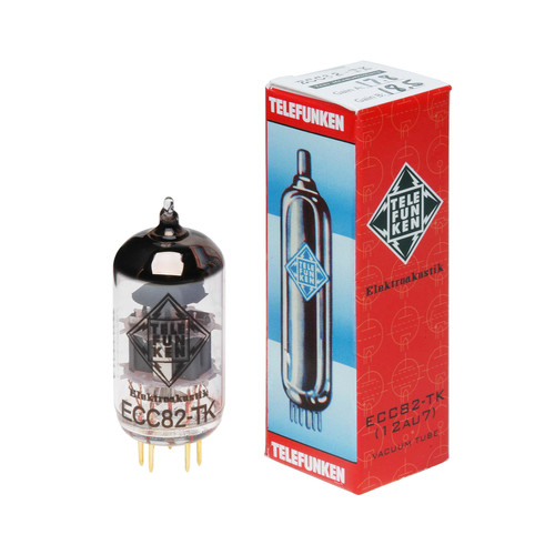 Telefunken ECC82-TK (12AU7) Vacuum Tube - Balanced Triodes | Red Beard ...