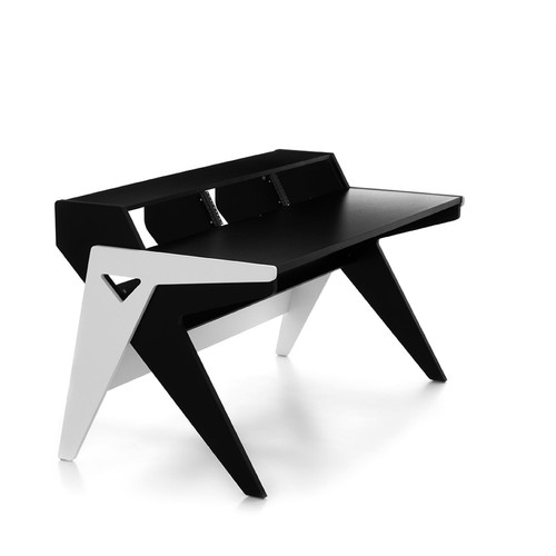 Zaor Vision W - 63" Desk with 3x3 Rack Units | Red Beard Pro Audio