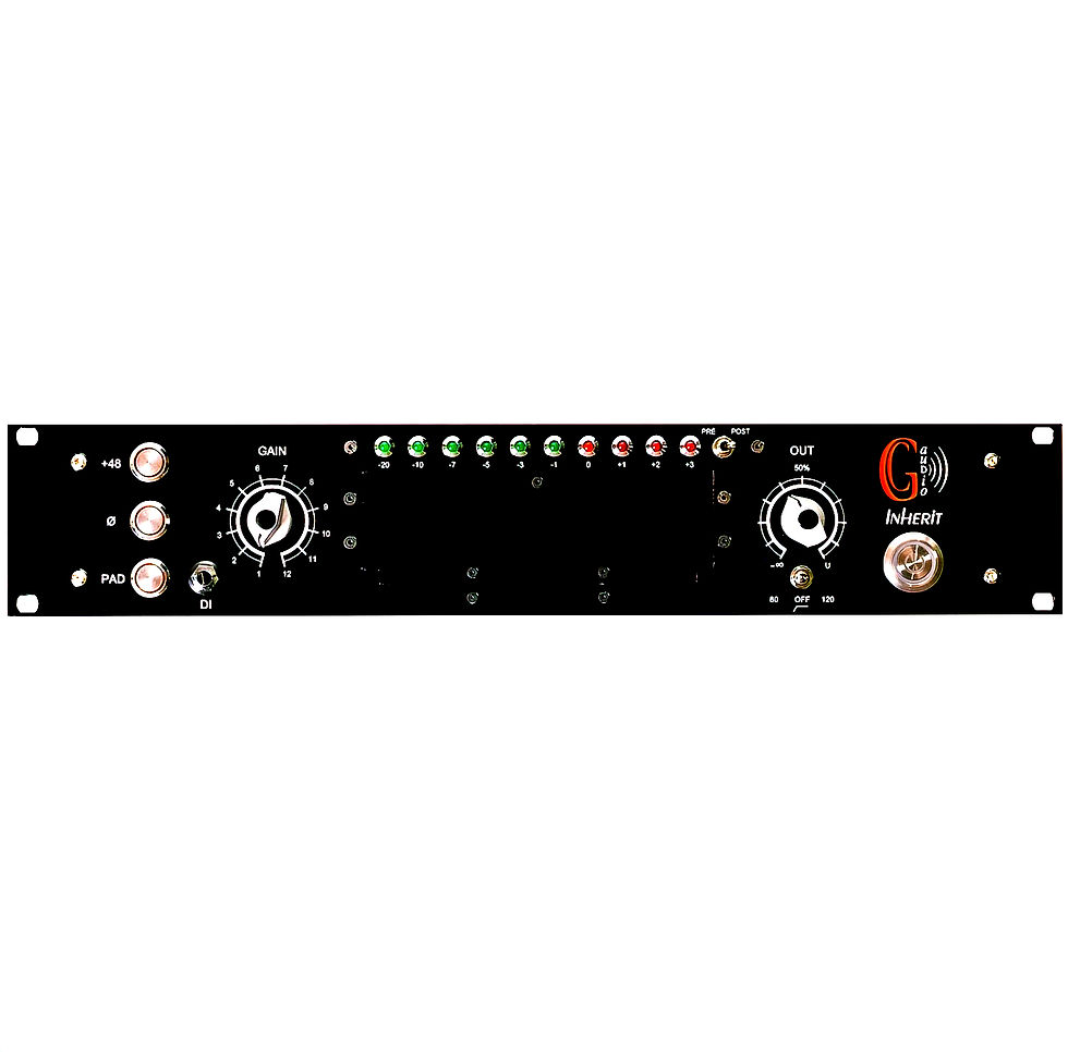 GC Audio Inherit Rack Hot Swap Mic Preamp Modular System | Red Beard ...