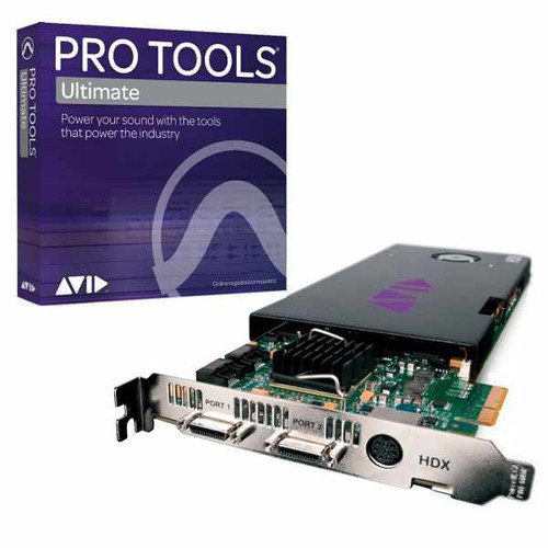Avid Pro Tools HDX Core with Pro Tools HD Ultimate Perpetual License ...