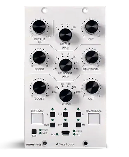 WesAudio _PROMETHEUS 500 Series Passive Equalizer with Digital Recall ...