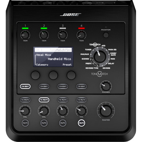 Bose Professional T4S ToneMatch 4-Channel Audio Mixer and USB Interface ...