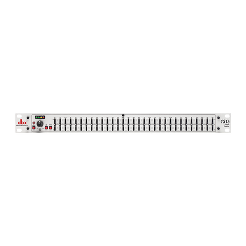 dbx 131s Single Channel 31-Band Graphic Equalizer | Red Beard Pro Audio