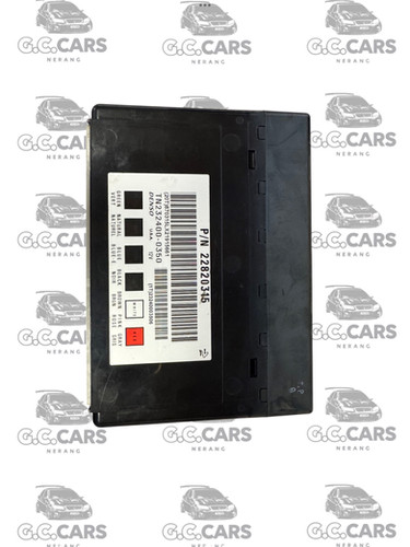Holden Commodore Genuine Used BCM (Body Control Module) – Part Number ...