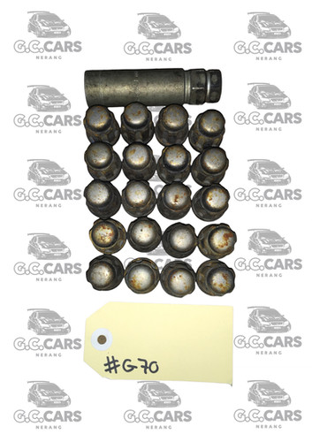 VE VF SPLINE WHEEL NUT SET HOLDEN COMMODORE | GC CARS