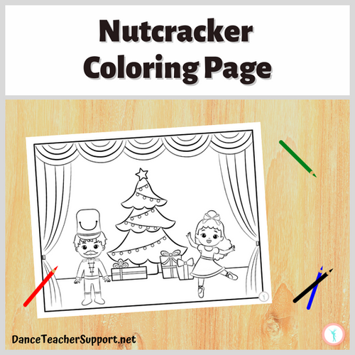 Nutcracker Coloring Page | DanceTeacherSupport
