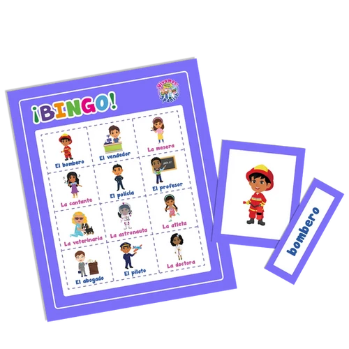 Occupations Vocabulary Game Set | Vivamos Spanish!