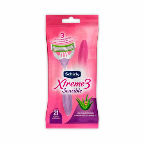 MAQUINA SHICK 3 HOJAS DAMA | La Bodega HyC