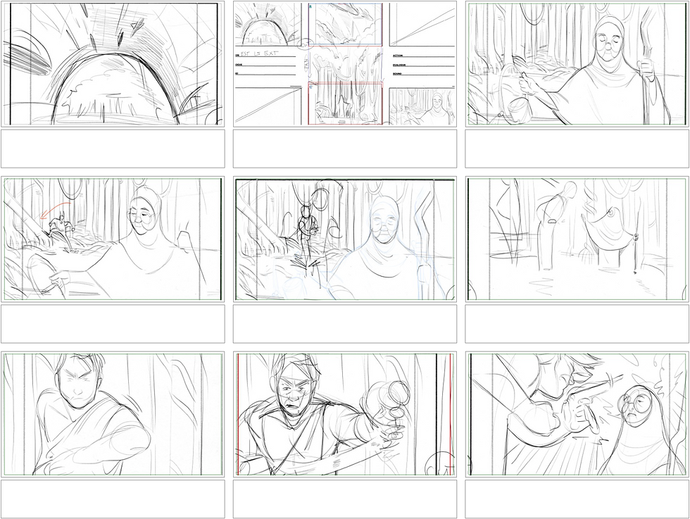 Storyboarding | portfolio