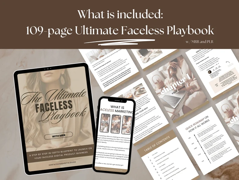 The 12-In-1 Faceless Marketing Library | DFY Library