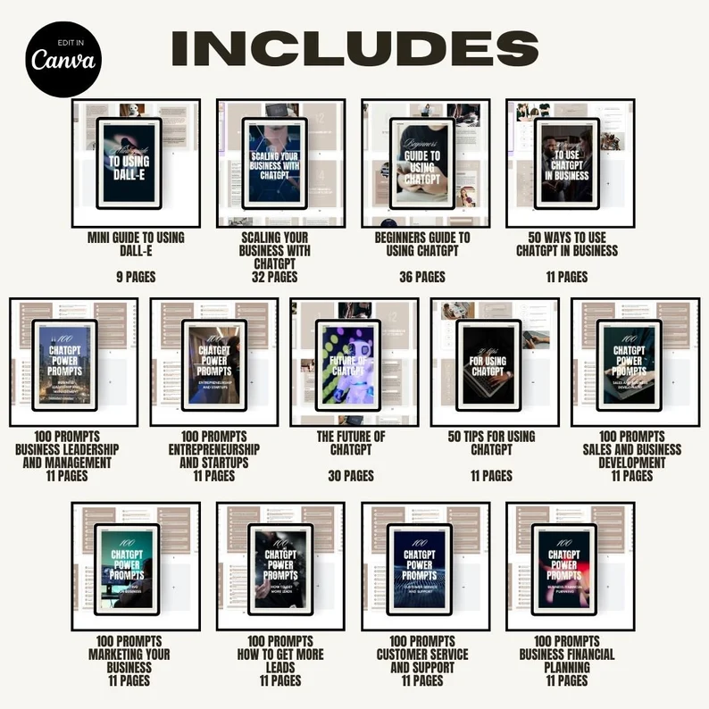 13-IN-1 AI/ChatGPT Guide Bundle | DFY Library