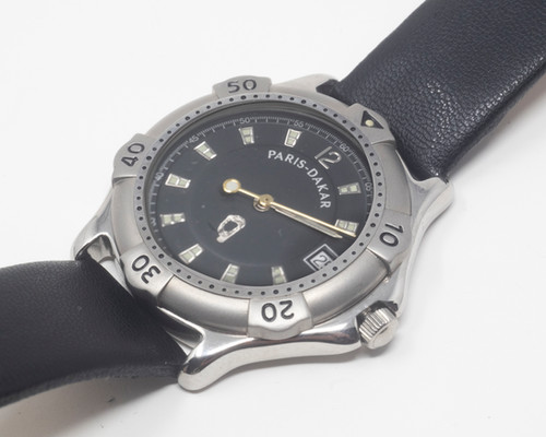 Paris Dakar Swiss Movement Watch (Black) | 4x4ward