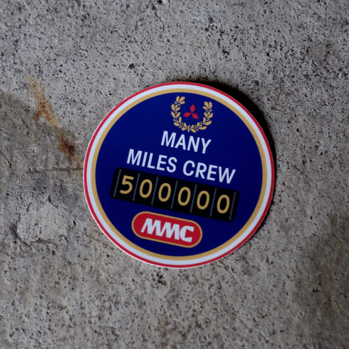 MMC Many Miles Crew 500k Sticker | 4x4ward