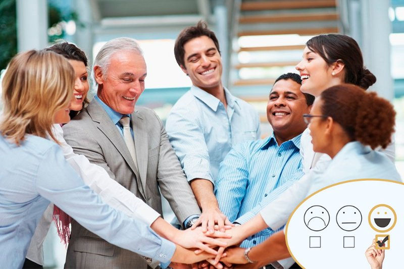 Equipe Feliz, Cliente Satisfeito