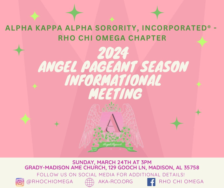Angel Pageant Information Session