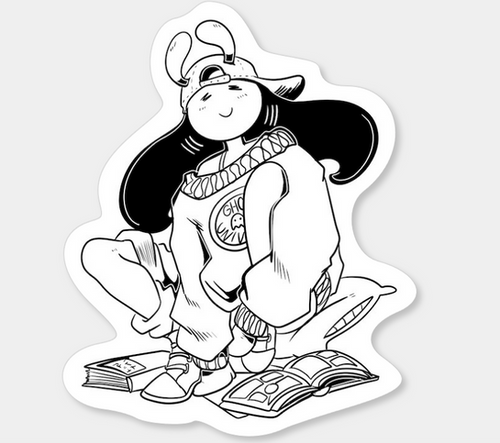 Ami Comics Sticker Ghostboat