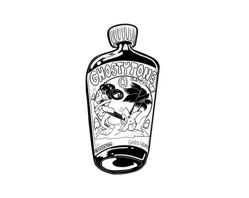 Ghost Tone Sticker Ghostboat